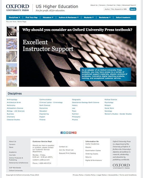 Website: OUP US Higher Education